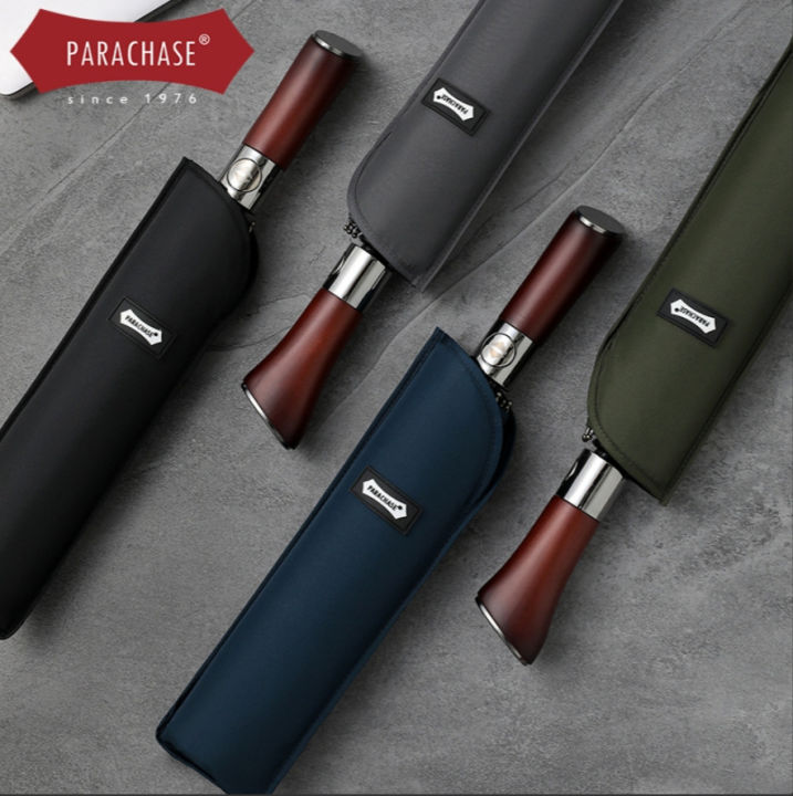 （IN STOCK）LORDWEY | Parachase Windproof Large Umbrella Men 8 Ribs Fully ...