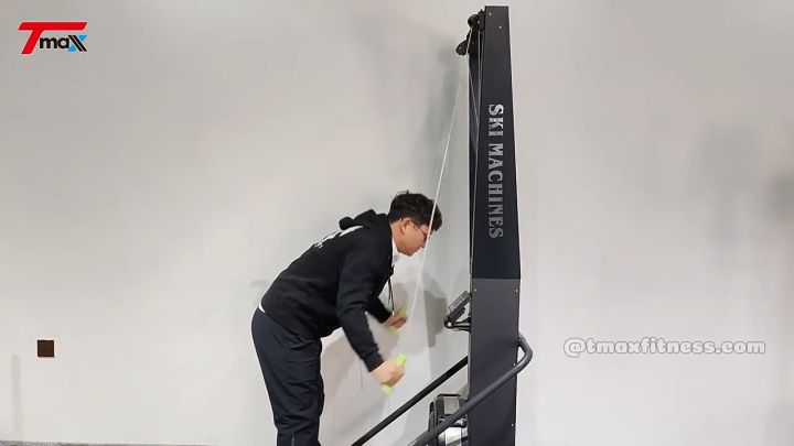 Ski Machine SkiErg Low Impact Cardio Machines Elliptical Cross Trainer ...