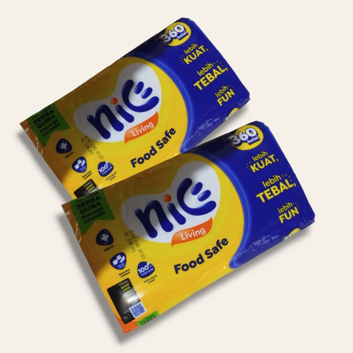 Kemasan baru Tisu wajah NICE living Food Safe 360 | Lazada Indonesia