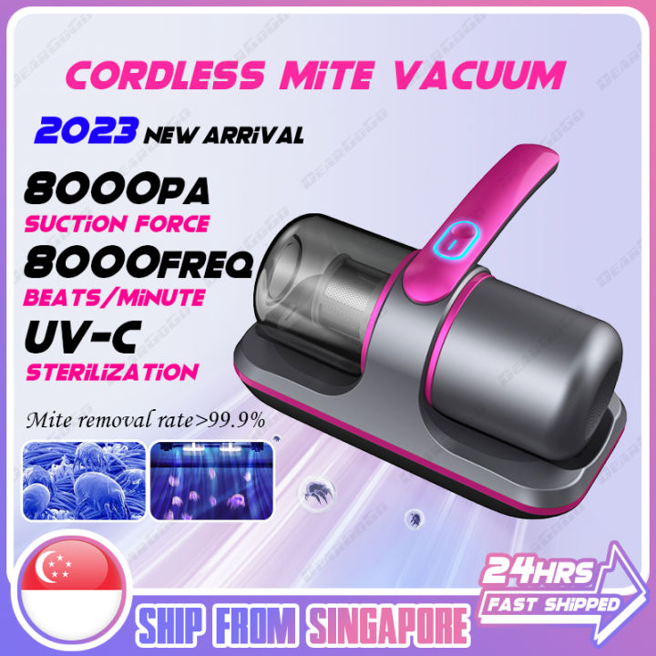 🇸🇬[READY STOCK] Portable Cordless Mite Remover Vacuum Bed Vacuum ...