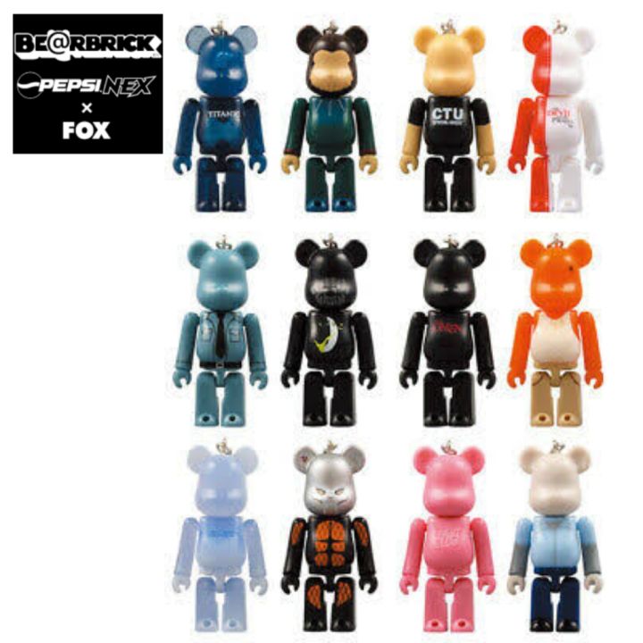 PEPSI NEX x FOX Collabo Bearbrick BEAR BRICK / Movie Predator, Titanic ...