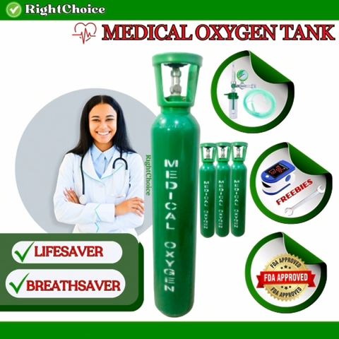 Health Flow: Portable Brand New 20 lbs Medical Oxygen Tank with Content ...