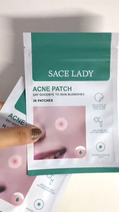 SACE LADY Waterproof Acne Patches Effective Acne Removal Anti ...