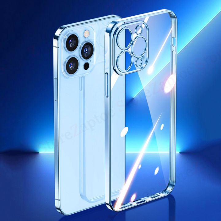 Luxury Transparent Electroplating Casing For OPPO Reno 7Z/8Z/7 Pro 5G ...