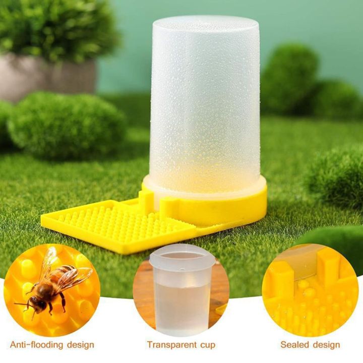 Honey Bee Nest Door Feeding Drinking Water Box Safe Non-toxic Bee ...