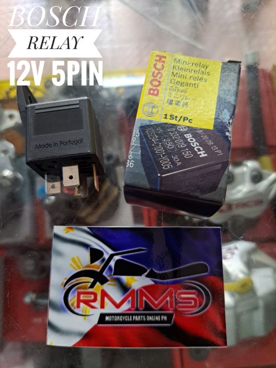 bosch relay 12V 5 pin (ORIGINAL) | Lazada PH