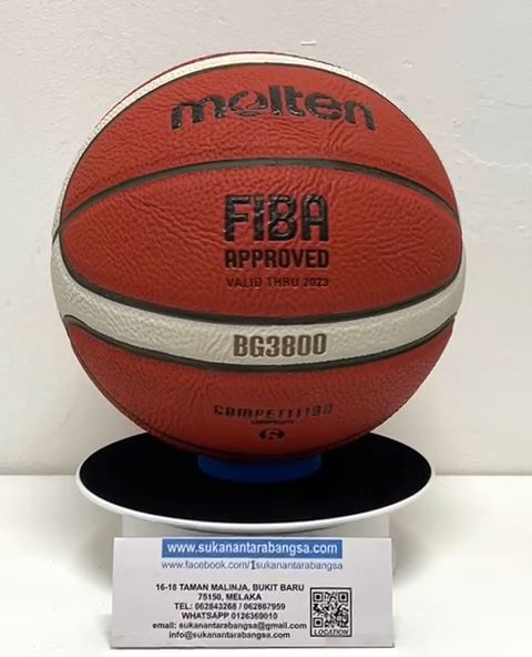 Molten BG3800 Composite Leather Basketball – Size 5, 6 & 7 B5G3800, B6G3800 & B7G3800 (Original ...