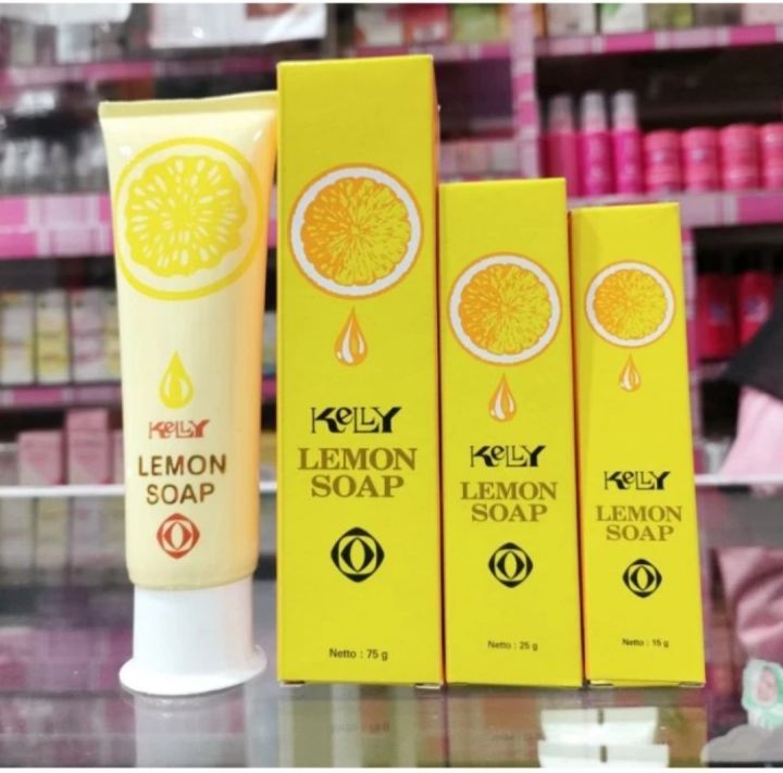 Kelly Lemon Soap || Sabun Cuci Muka All Varian | Lazada Indonesia