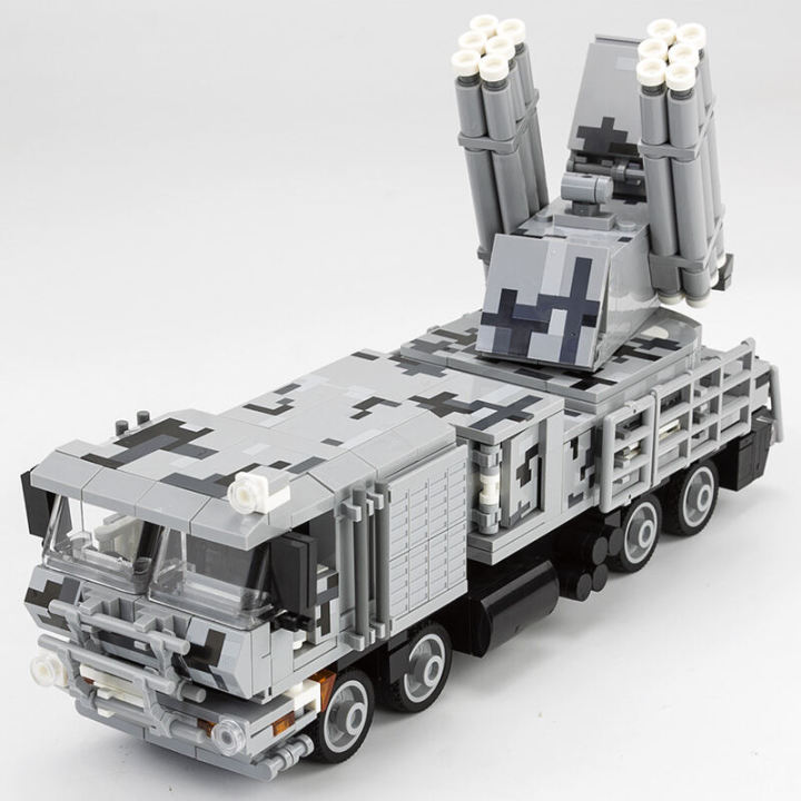 Armored SM Air Defense System Missiles Armed Heavy Cannon Launch ...