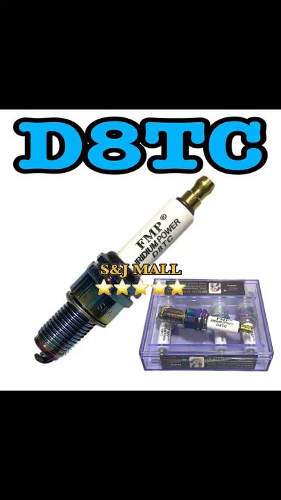 Motorcycle Iridium Sparkplug D8TC For TMX / RUSI / SYM / MCX | Lazada PH