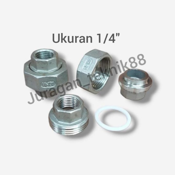 WATER MUR STAINLESS STEEL 304 1/4" INCH | Lazada Indonesia