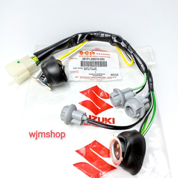 PITTING FITTING SOKET LAMPU DEPAN SATRIA FU BARONG 35171-25G10-000 ...