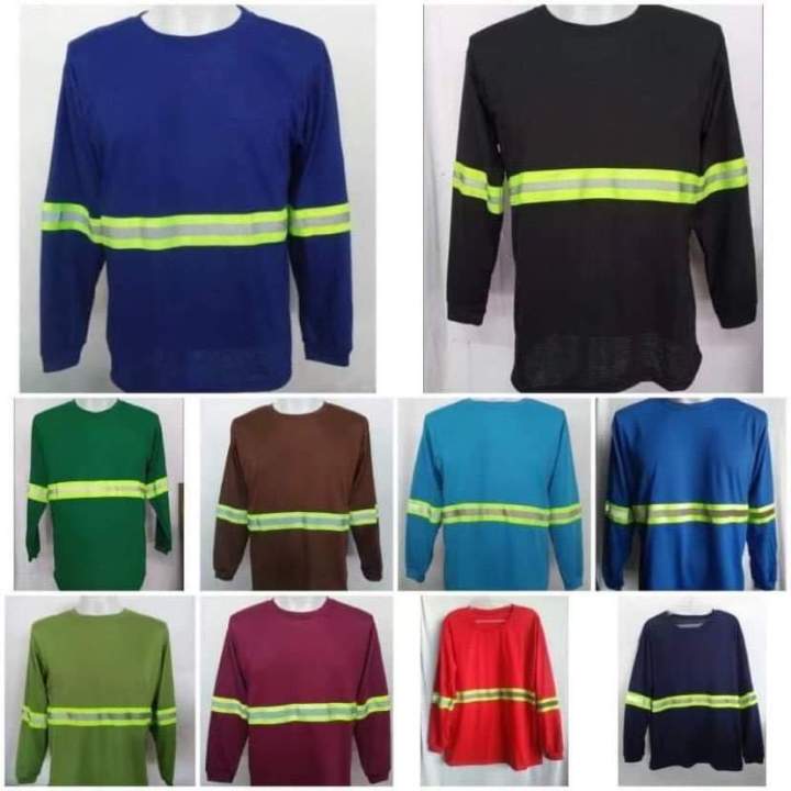 LONG SLEEVE SAFETY REFLECTOR STRIPE CONSTRUCTION WORKER | Lazada PH