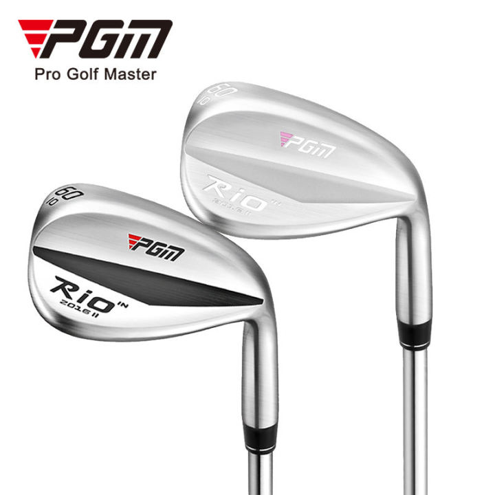 PGM RIO Series CNC milled surface texture loft degree 52 56 60 golf wedge club with steel shaft ...