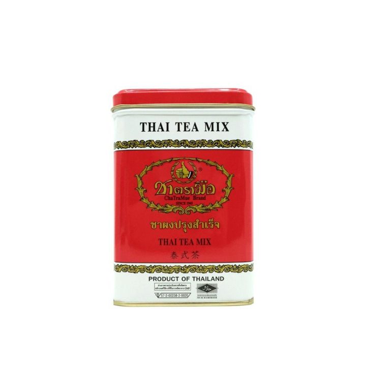 CHA TRA MUE Original Classic Thai Tea (1 tin = 50 bags) | Lazada