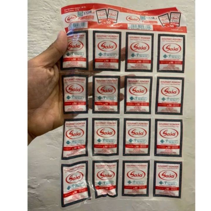 [Renceng] Sasa Micin Penyedap Rasa Rp 100 isi 16 Sachet | Lazada Indonesia