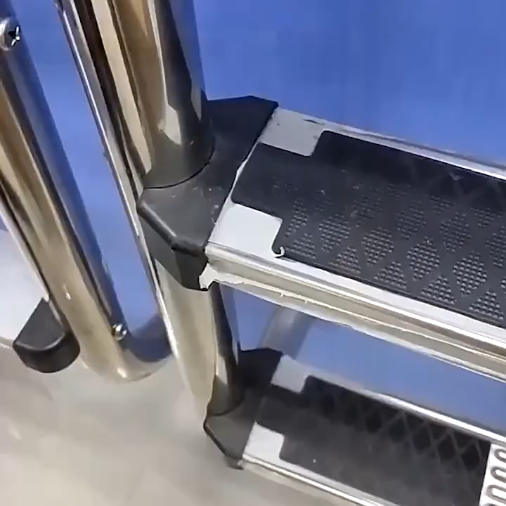 Free Ship 】Emauxi Thickened 304 Stainless Steel Pool Escalator Ladder ...
