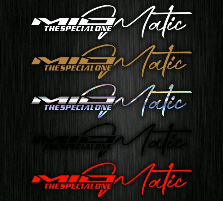 stiker cutting mio matic the special one bisa custom | Lazada Indonesia