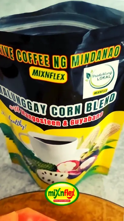 Native Coffee ng Mindanao Malunggay Corn Coffee with Mangosteen and ...