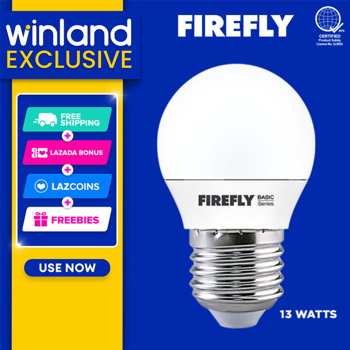 Firefly by Winland Super Bright Energy Saving 13W LED Light LED Bulb ...
