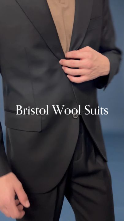 TWENTYSECOND เสื้อสูทผ้าวูล รุ่น Bristol Wool Suit Jacket - ดำ / Black ...