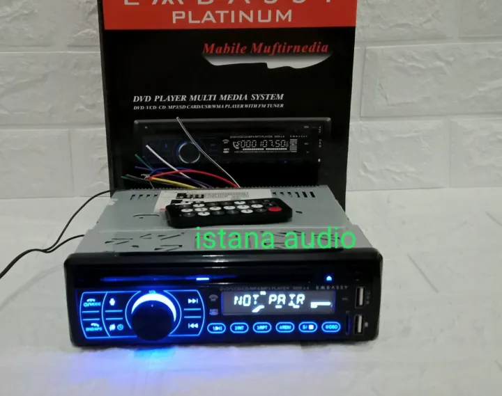 Singledin DVD Embassy atau skeleton platinum DVD, CD,VCD,MP3,FM ...