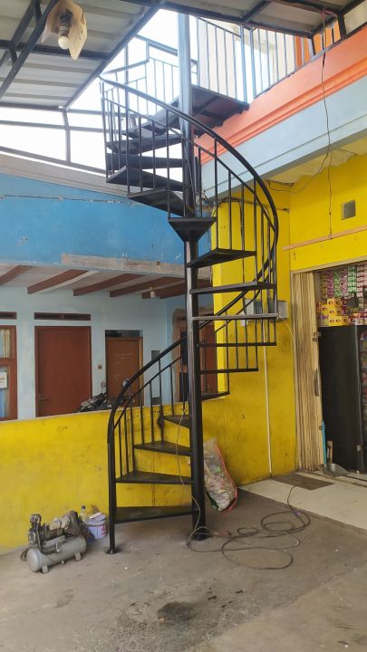 Tangga Putar Besi Minimalis | Lazada Indonesia