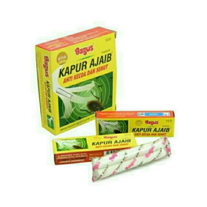 BAGUS KAPUR AJAIB HALAU SEMUT & LIPAS (1 BOX 6 pcs) | Lazada