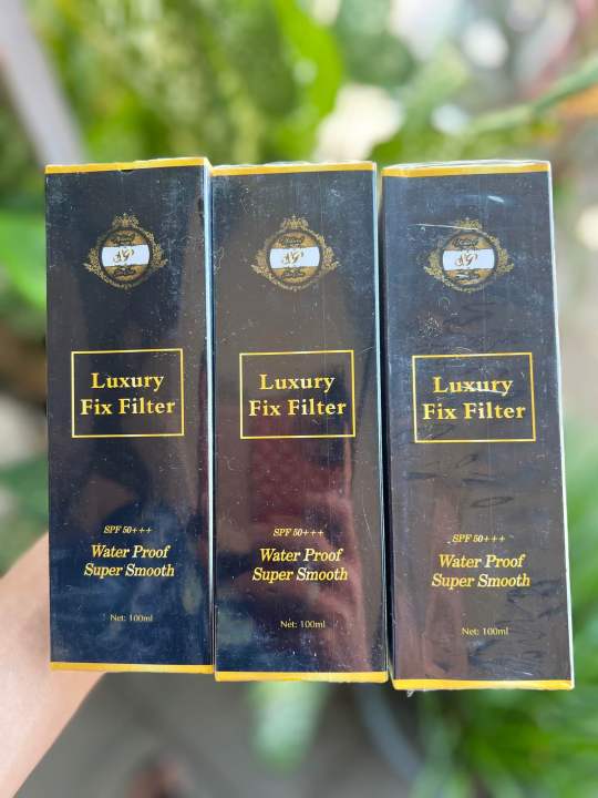 3 ชิน/Luxury fix filter bb spf 50+++ water proof supersmooth | Lazada.co.th