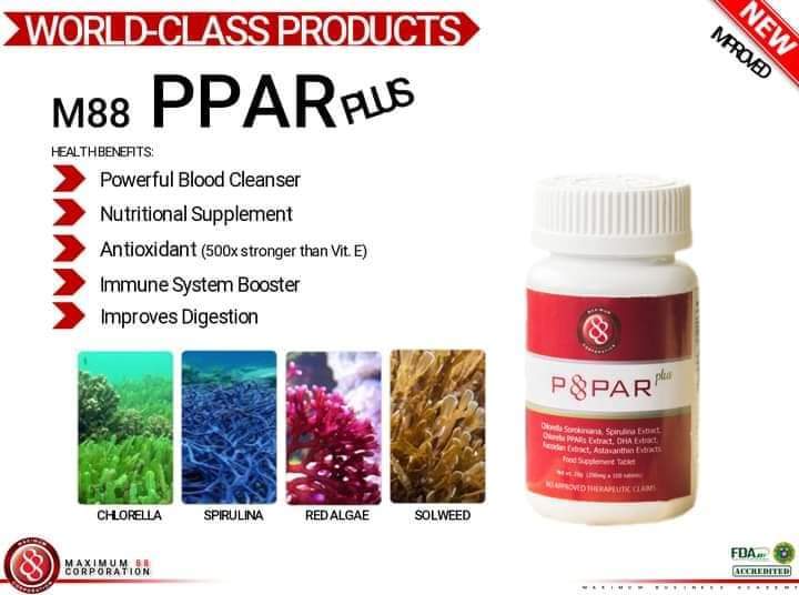 PPAR (SPIRULINA) 100 tablets for Detox and Cleansing | Lazada PH