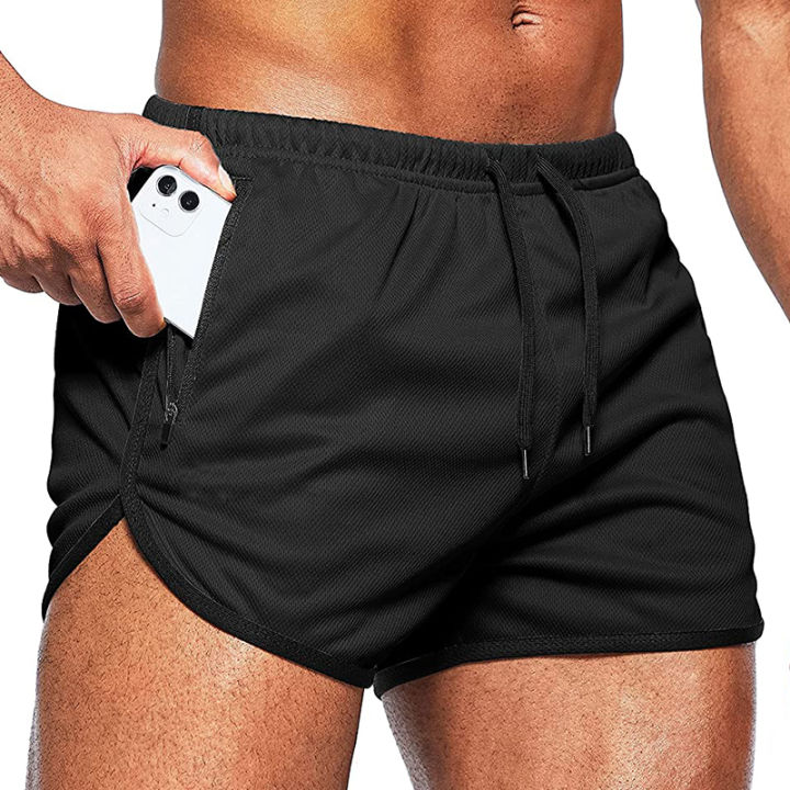Men Sport Shorts Summer Sportswear Beach Jogging Short Pants Training ...