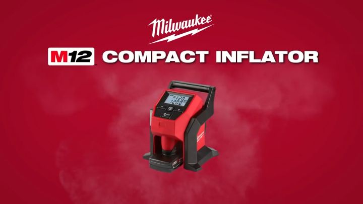 100% Genuine Milwaukee M12 Sub Compact Inflator - Model M12 BI-0 | Lazada