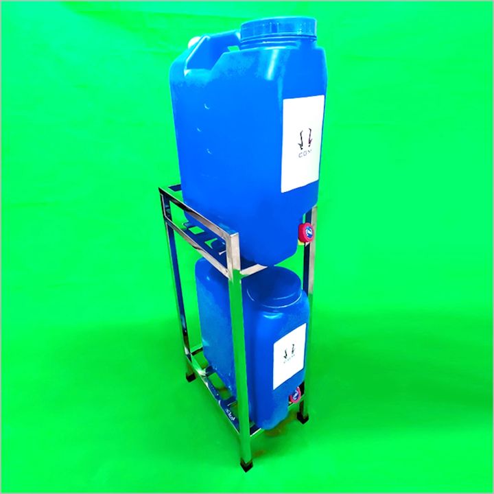 ⭐️STAINLESS STEEL PURIFIED WATER CONTAINER STAND MINERAL WATER ...