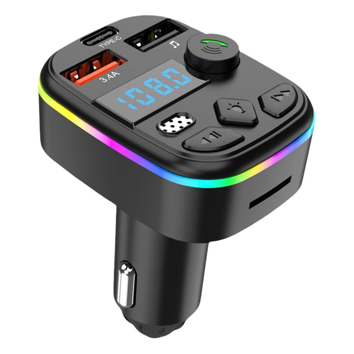 Bluetooth Car Audio Receiver with USB MP3 Player and Hands-Free ...