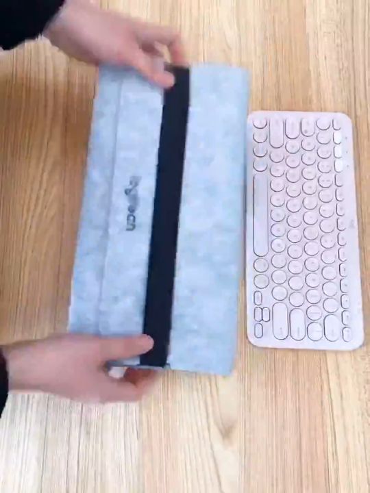 60/ 87/104 Keys Keyboard Bag Felt Keyboard Pack Mechanical Keyboard ...