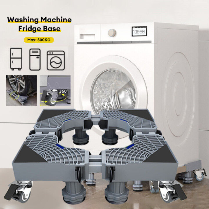 Universal Washing Machine Stand Base Stainless Steel Adjustable With ...