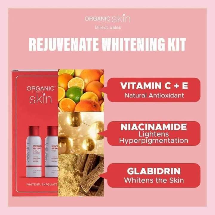ORGANIC SKIN SET (REJUVENATE WHITENING KIT) | Lazada PH