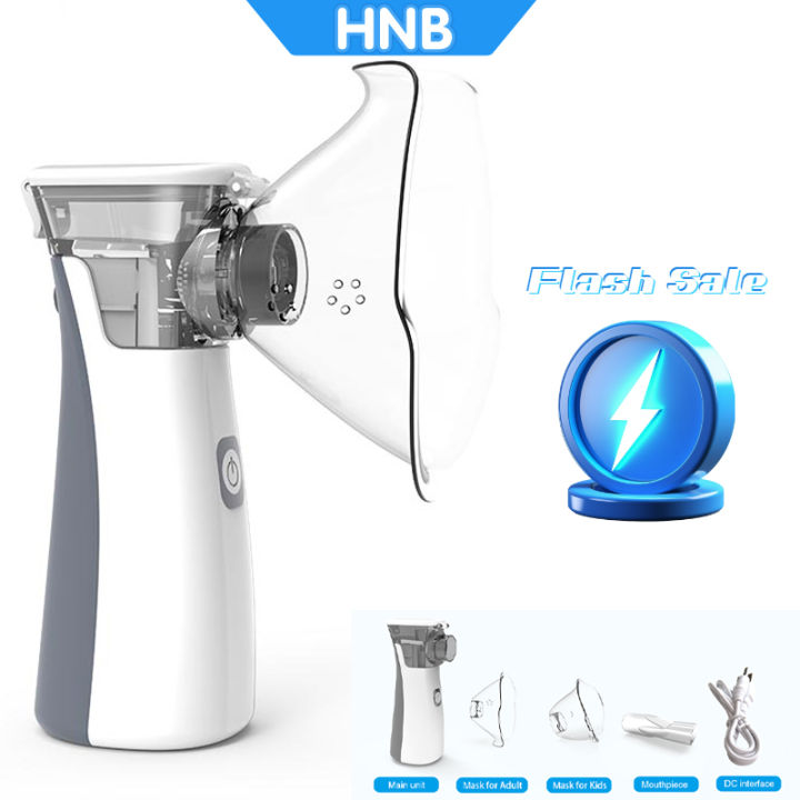 【24h Ship】Original Mini Home Travel Mesh Medical Nebulizer Handheld ...