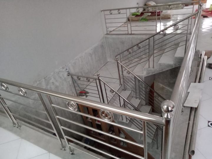 railing tangga stainless / balkon stainless | Lazada Indonesia