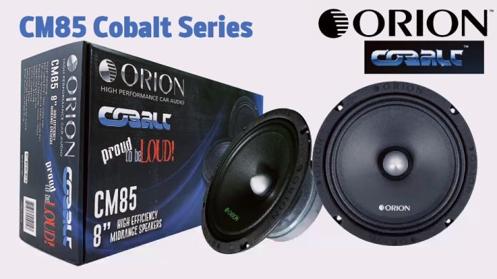 Orion รุ่น Cobalt CM85 ลำโพงลูกโดดรุ่นใหม่ 2024 เสียงกลาง8 นิ้วเฟลปลั๊ ...