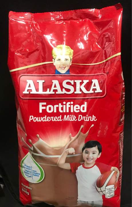 Alaska Chocolate Fortified Powdered Milk Drink 840g | Lazada PH