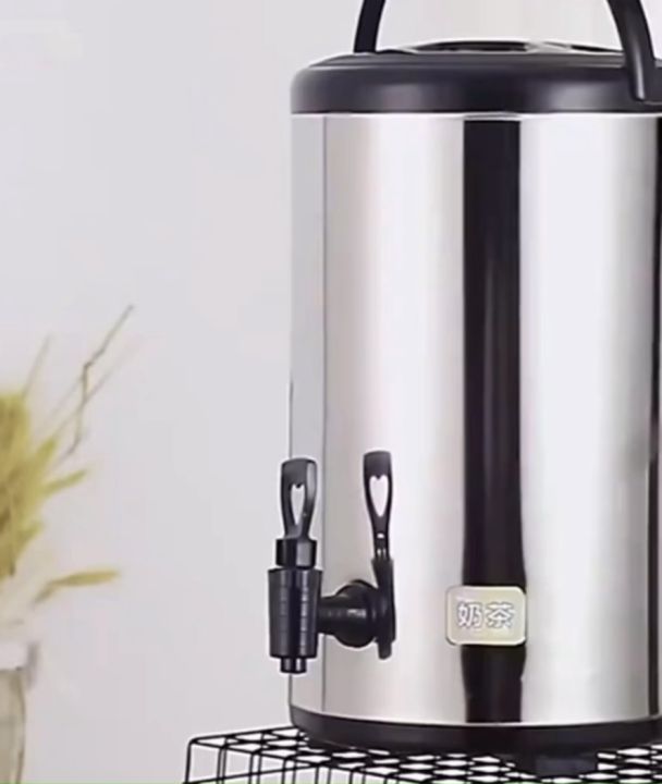 Stainless thermo bucket 8L 10L 12L Milk Tea Barrel Water Jug for hot ...