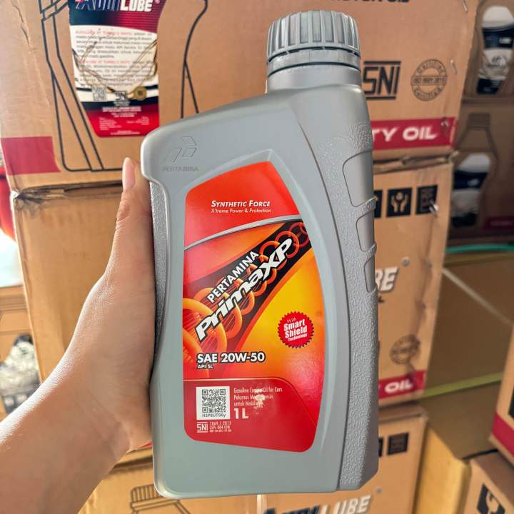 OLI PRIMA XP 1L PRIMAXP 1L SAE 20W50 | Lazada Indonesia