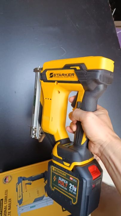 Máy bắn đinh thẳng F30 dùng pin STARKER công nghệ Đức SK-F30DZSN ...