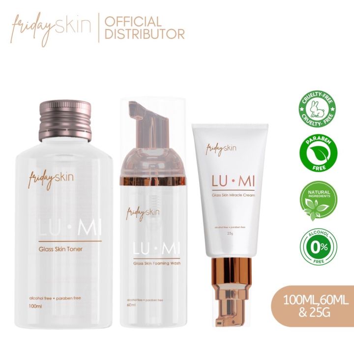 FRIDAY SKIN LU•MI GLASS SKIN SERIES | Lazada PH