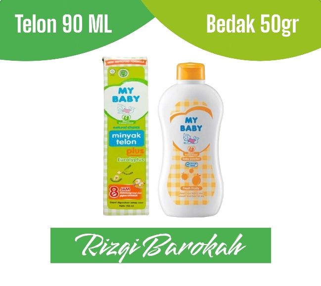 my baby telon 90ML my baby powder 50gr | Lazada Indonesia