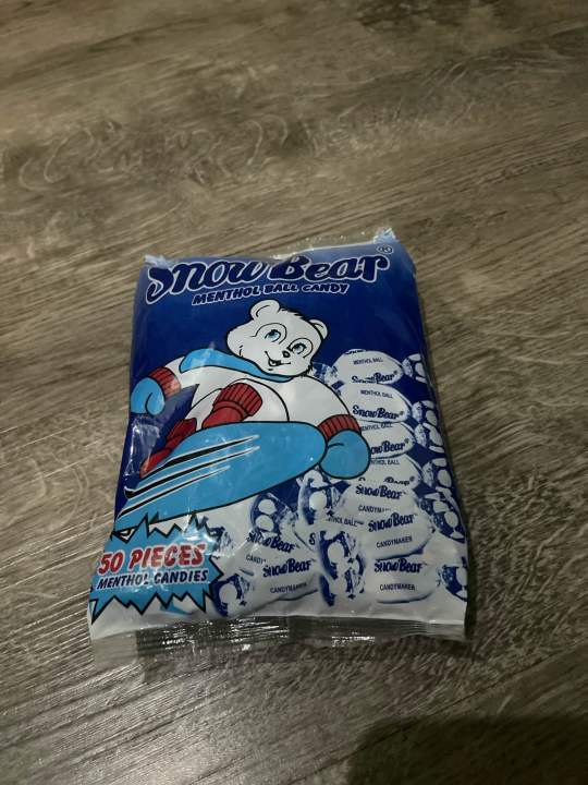 Snowbear Menthol ball candy 50 pcs | Lazada PH