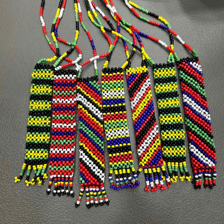 Pen Holder necklace | Manobo Tboli Beaded Necklace Ethnic Tribal ...