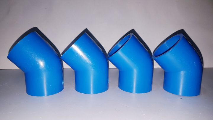 PVC BLUE ELBOW x 45° 1/2" (20mm) to 4" (110mm) | Lazada PH