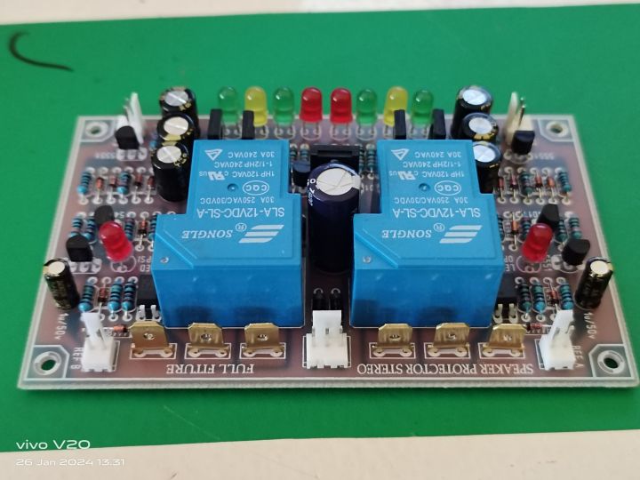 kit speaker protektor anti konslet full fitur DCP OCP + led indicator ...